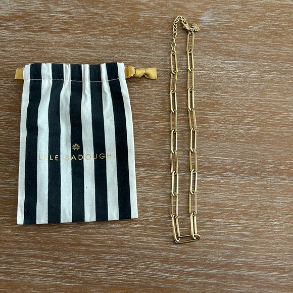 Lele Sadoughi | Jewelry | Lele Sadoighi Gold Necklace | Poshmark